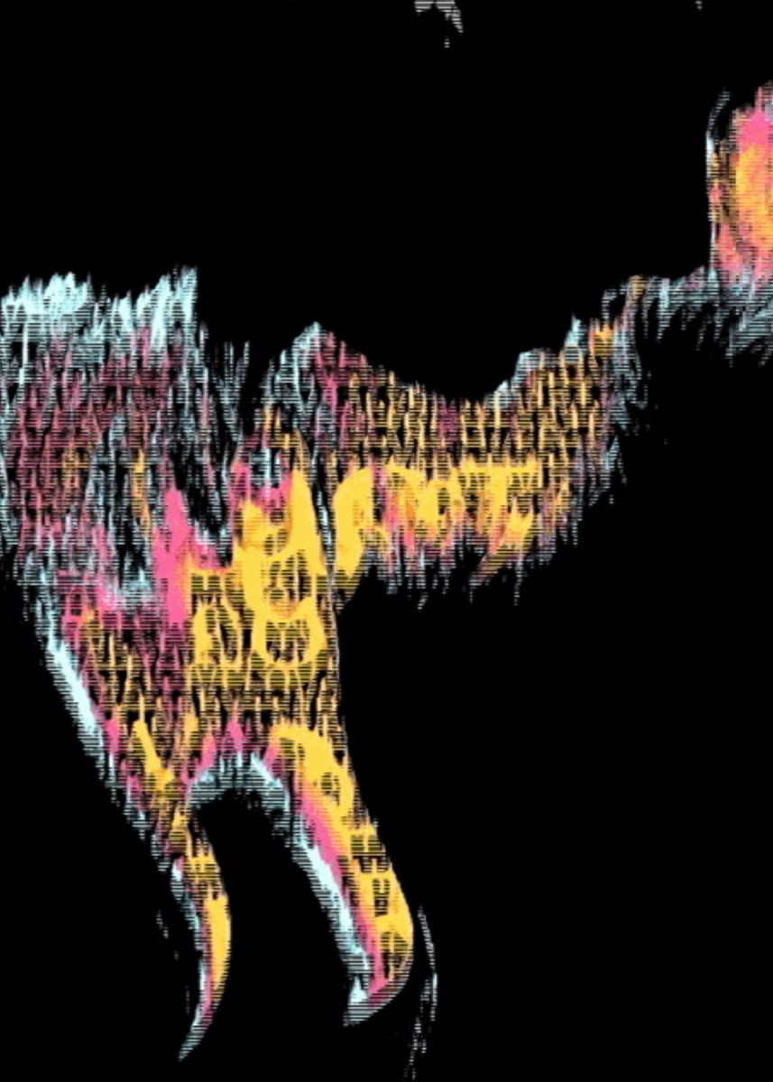 'RootCat Love Bytes 008' Poster, picture, metal print, paint by RootCat ...