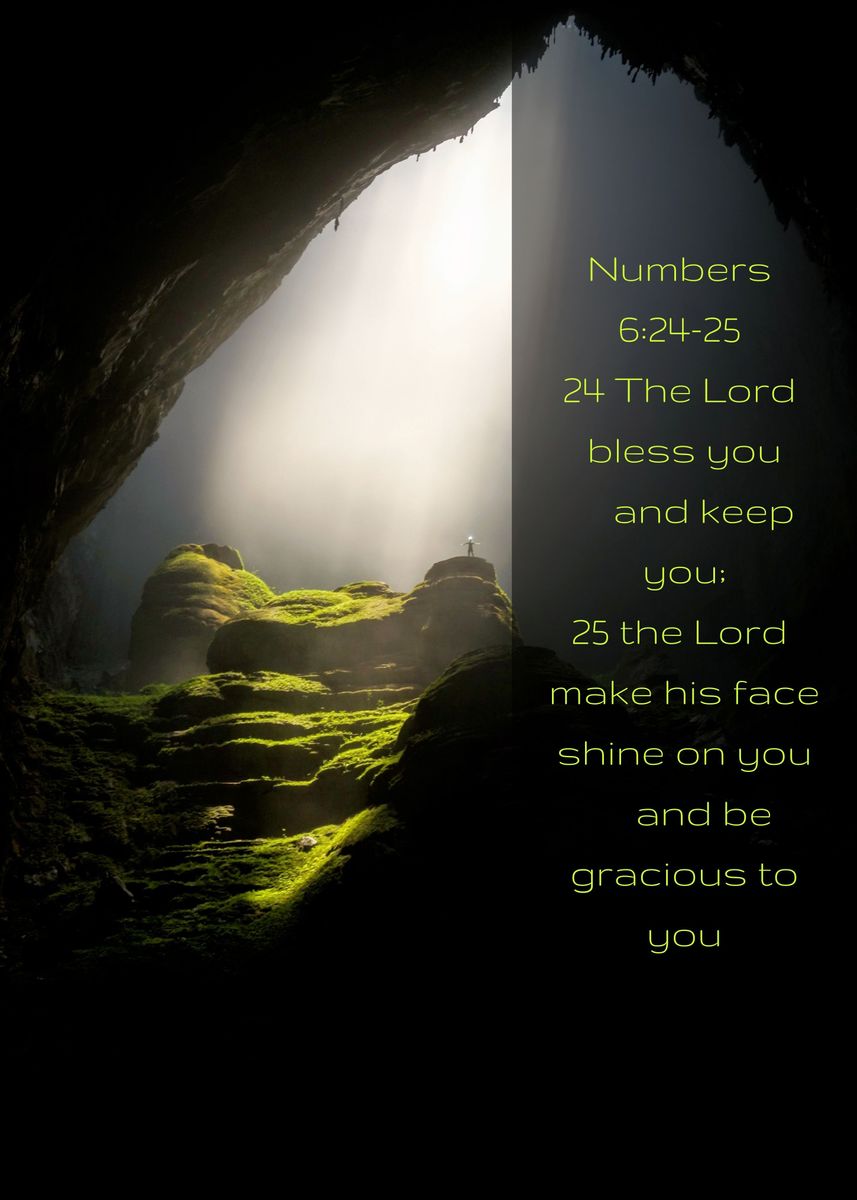 'Numbers 6 v 24 to 25' Poster, picture, metal print, paint by Artistic ...