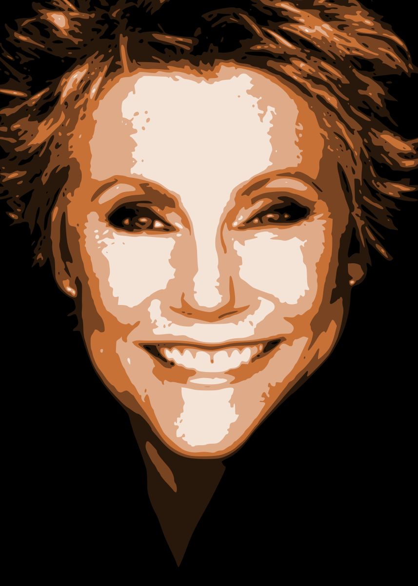 'Anne Murray' Poster, picture, metal print, paint by Josh B | Displate