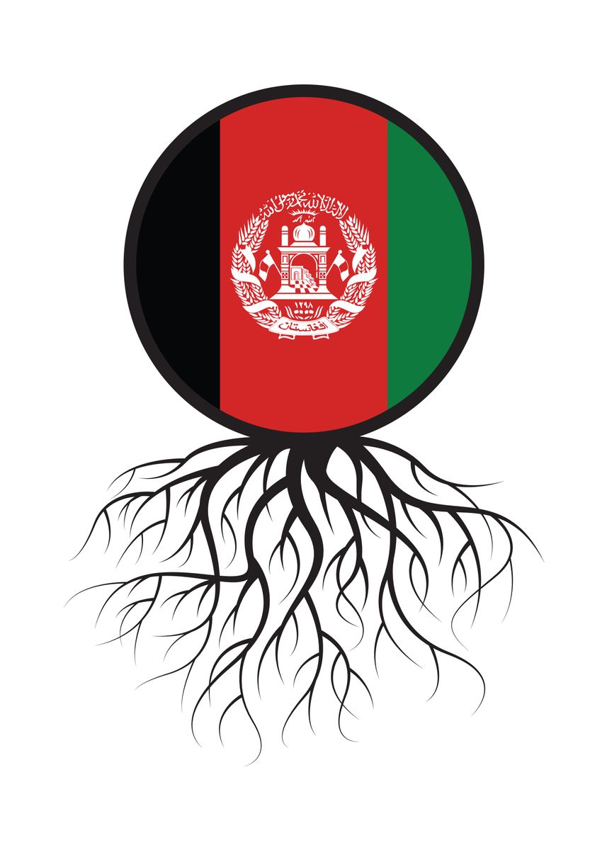 'Afghanistan Roots' Poster, picture, metal print, paint by ...