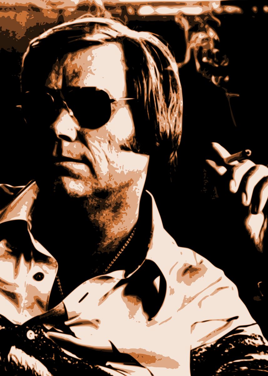 'George Jones ' Poster, picture, metal print, paint by Josh B | Displate