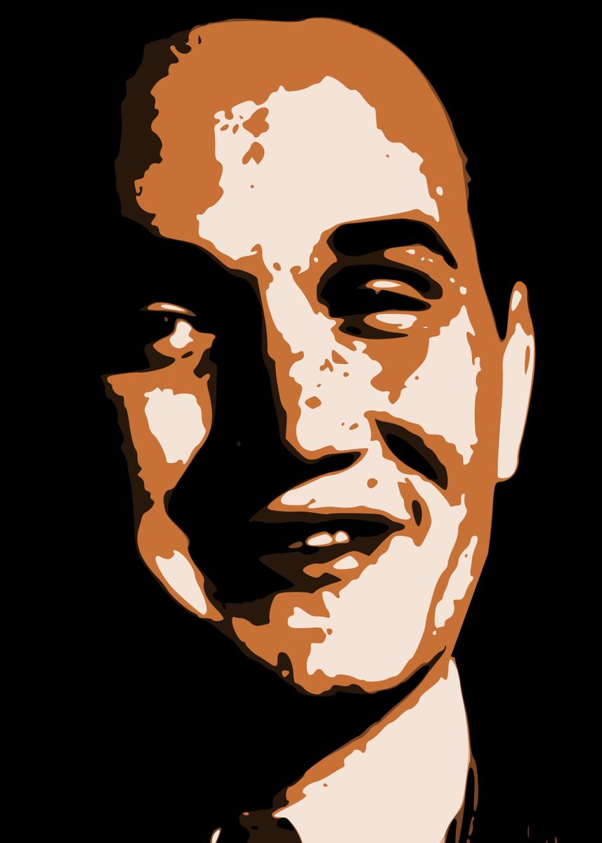 'Roger Miller' Poster, picture, metal print, paint by Josh B | Displate