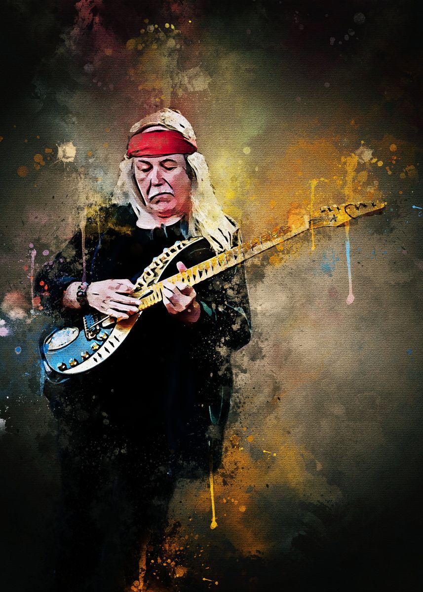 'Uli Jon Roth Scorpions' Poster, picture, metal print, paint by ...