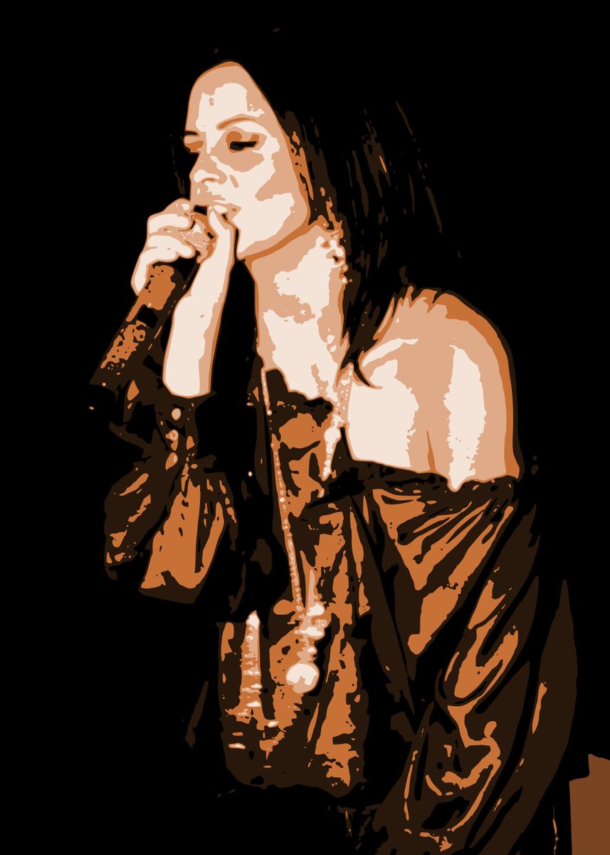 'Sara Evans' Poster, picture, metal print, paint by Creatify Publishing ...