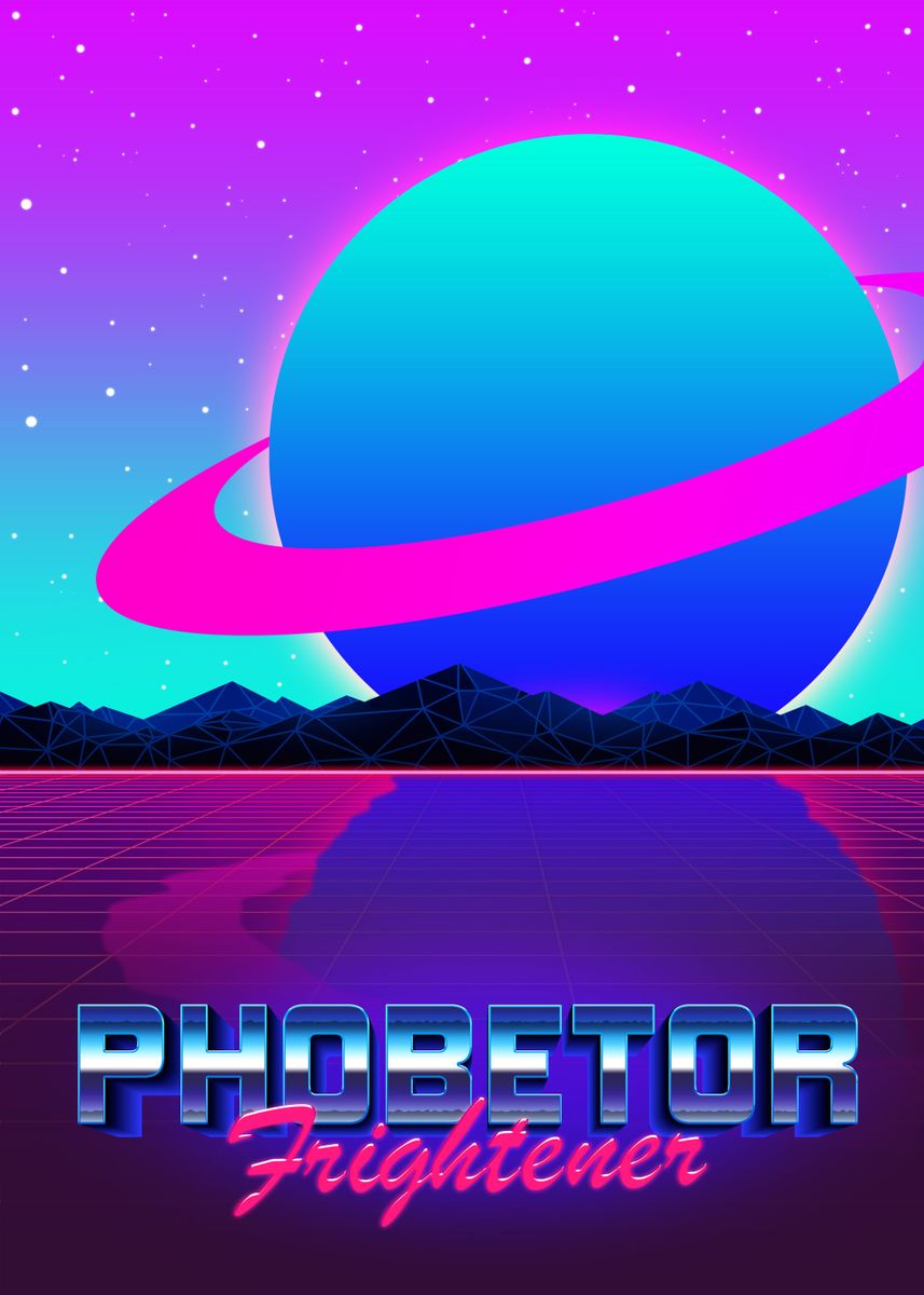 'PHOBETOR' Poster, picture, metal print, paint by Woo Hoo | Displate