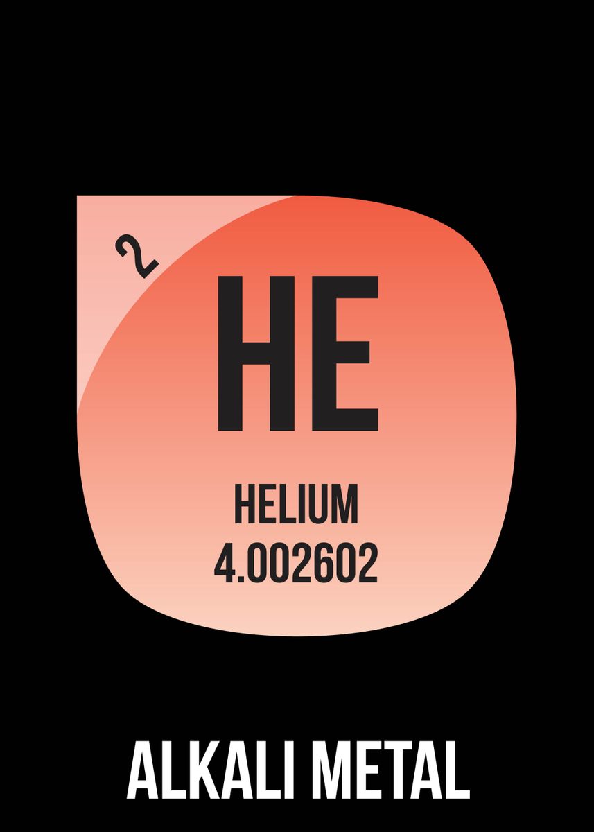 'Helium' Poster, picture, metal print, paint by Zero Nine | Displate