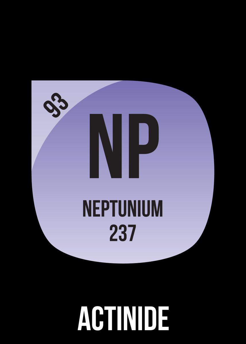 'Neptunium' Poster, picture, metal print, paint by Zero Nine | Displate