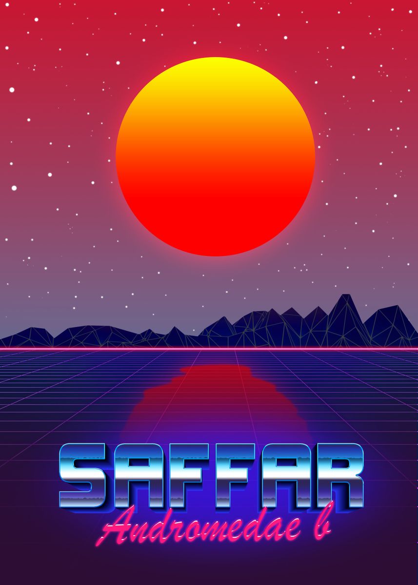 'SAFFAR' Poster, picture, metal print, paint by Woo Hoo | Displate