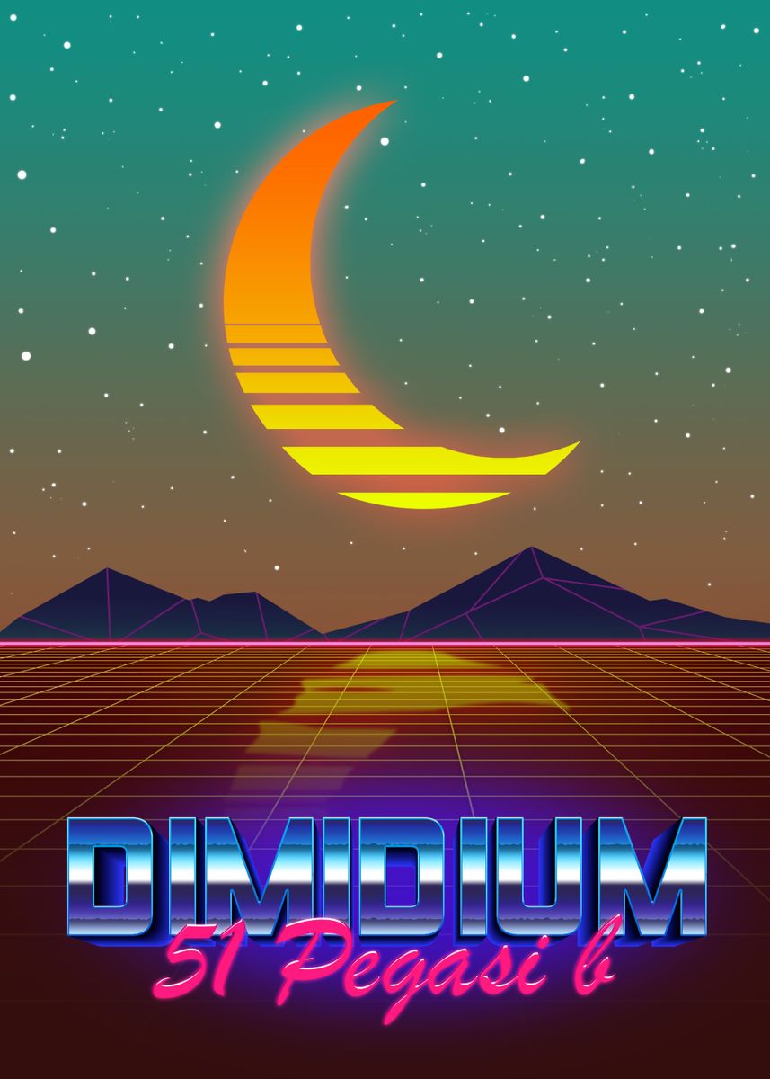 'DIMIDIUM' Poster, picture, metal print, paint by Woo Hoo | Displate