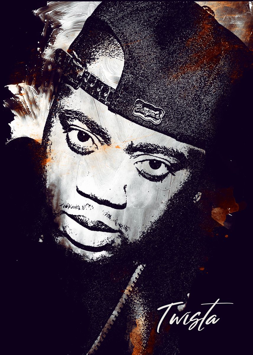 'TWISTA' Poster, picture, metal print, paint by SA KE | Displate