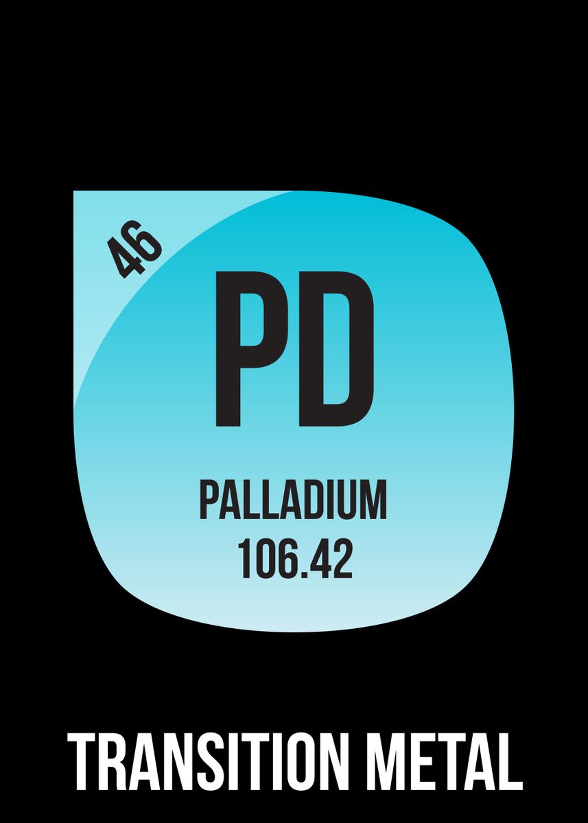 'Palladium' Poster by Zero Nine | Displate