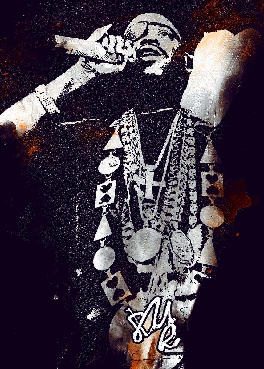 'SLICK RICK' Poster by SA KE | Displate