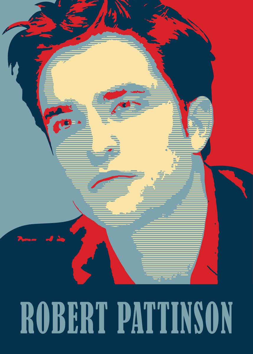 'Robert Pattinson' Poster, picture, metal print, paint by Yanz Studio ...