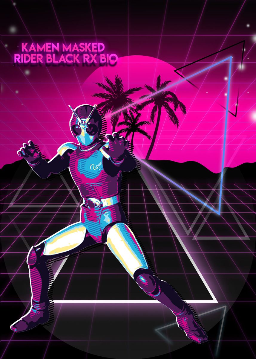 'Rider Black RX Bio' Poster, picture, metal print, paint by The Poster ...