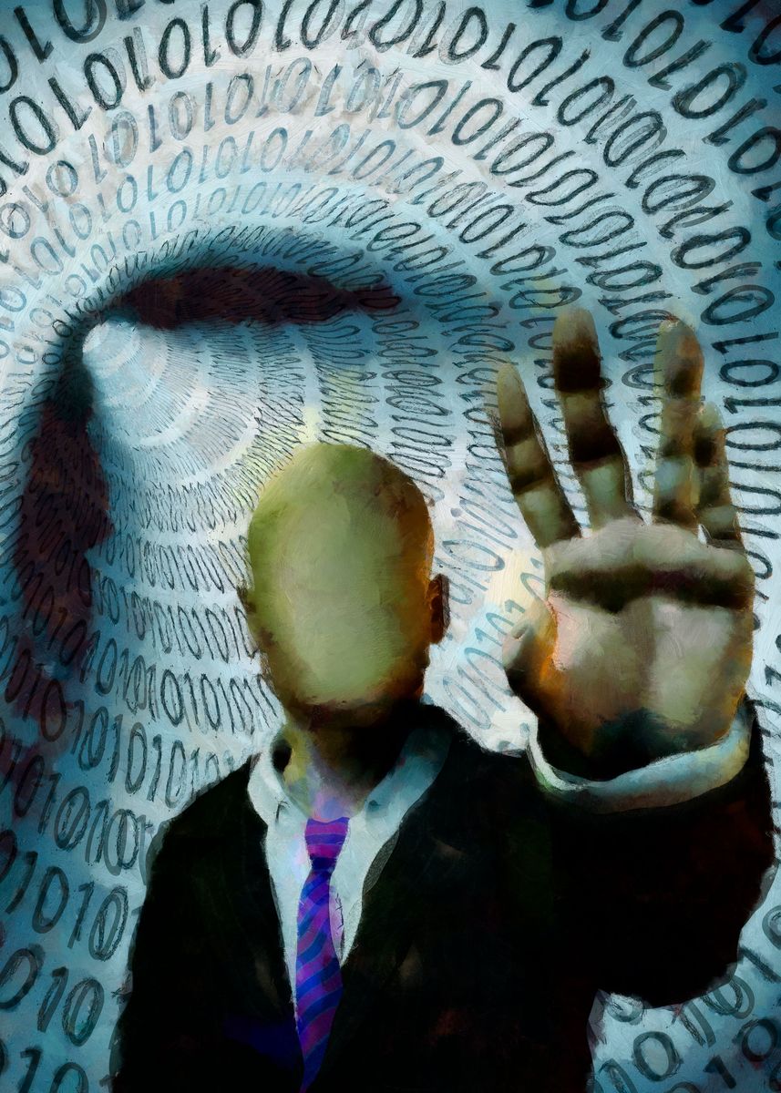 'Gatekeeper' Poster, picture, metal print, paint by Bruce Rolff | Displate