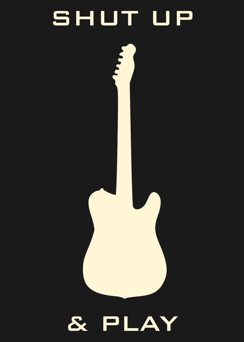 'Fender Telecaster' Poster, picture, metal print, paint by Josh B ...