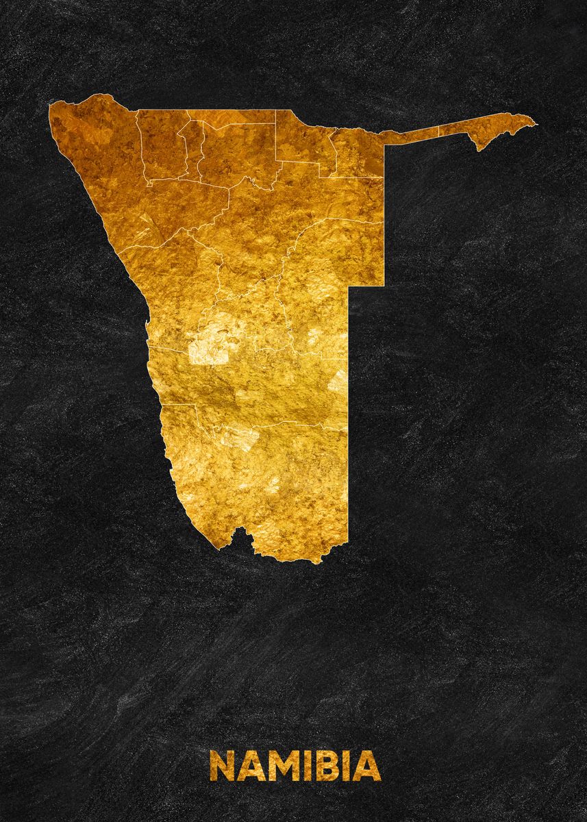 'Namibia' Poster by SplashDesign | Displate