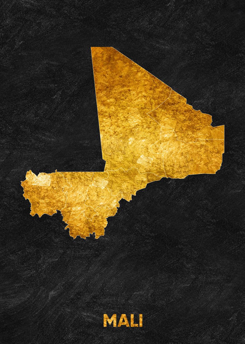 'Mali' Poster, picture, metal print, paint by SplashDesign | Displate