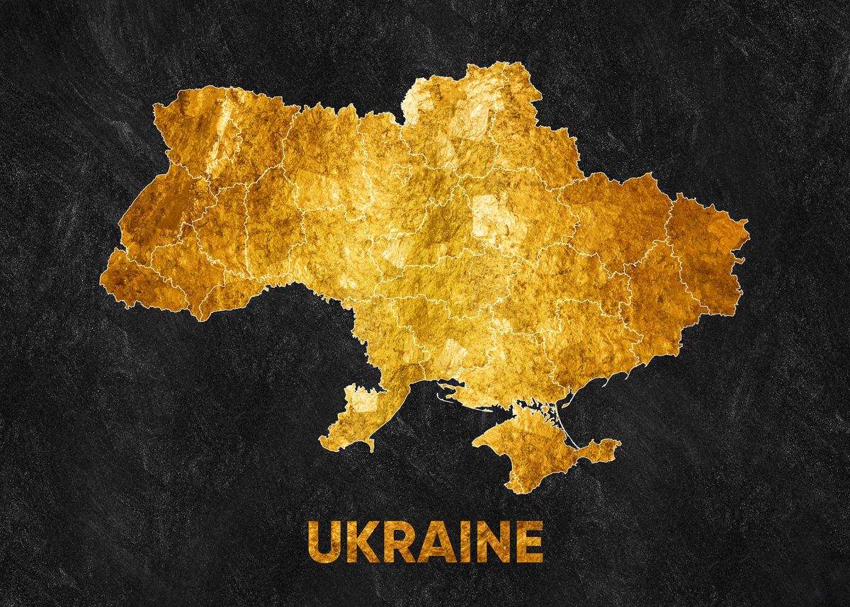 'ukraine' Poster by SplashDesign | Displate