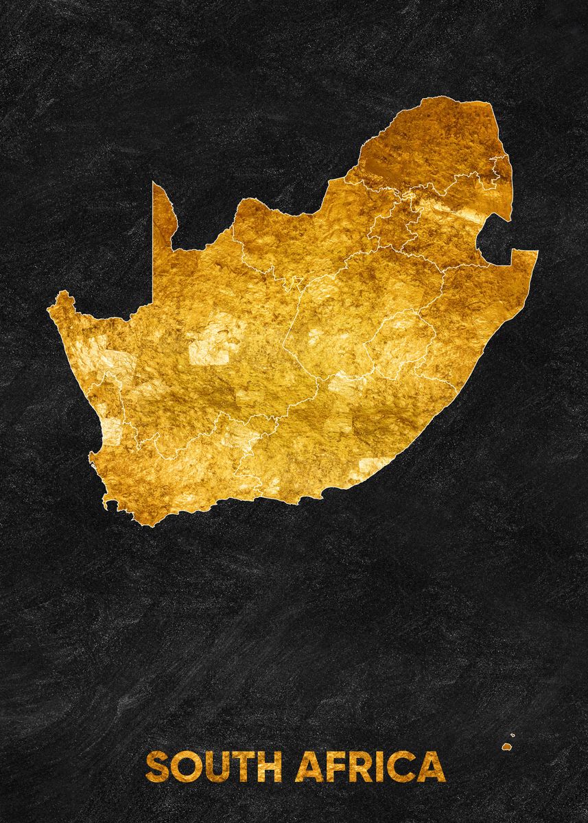'south africa' Poster by SplashDesign | Displate