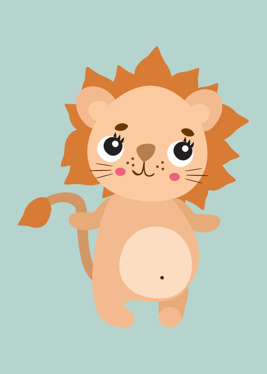 'Lionet' Poster by AFGT88 company | Displate