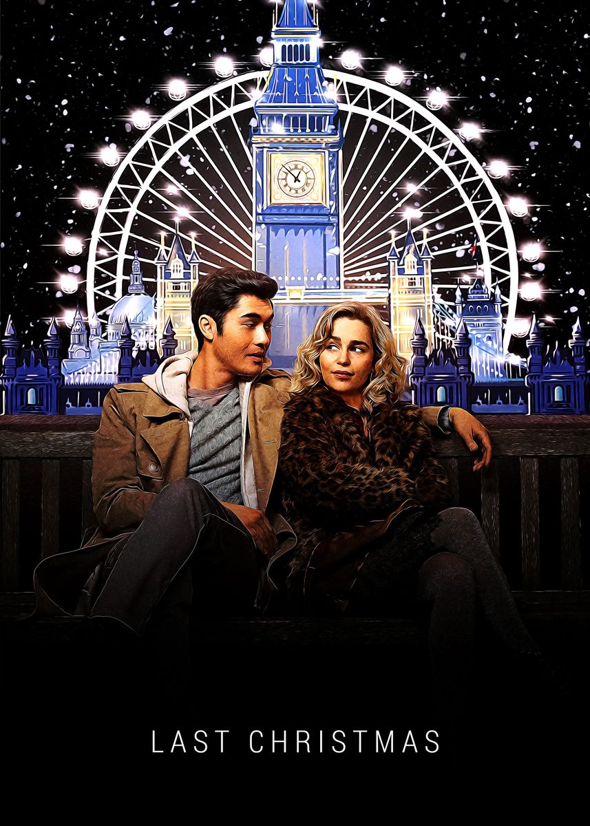 'Last Christmas' Poster, picture, metal print, paint by SeeMyArt | Displate