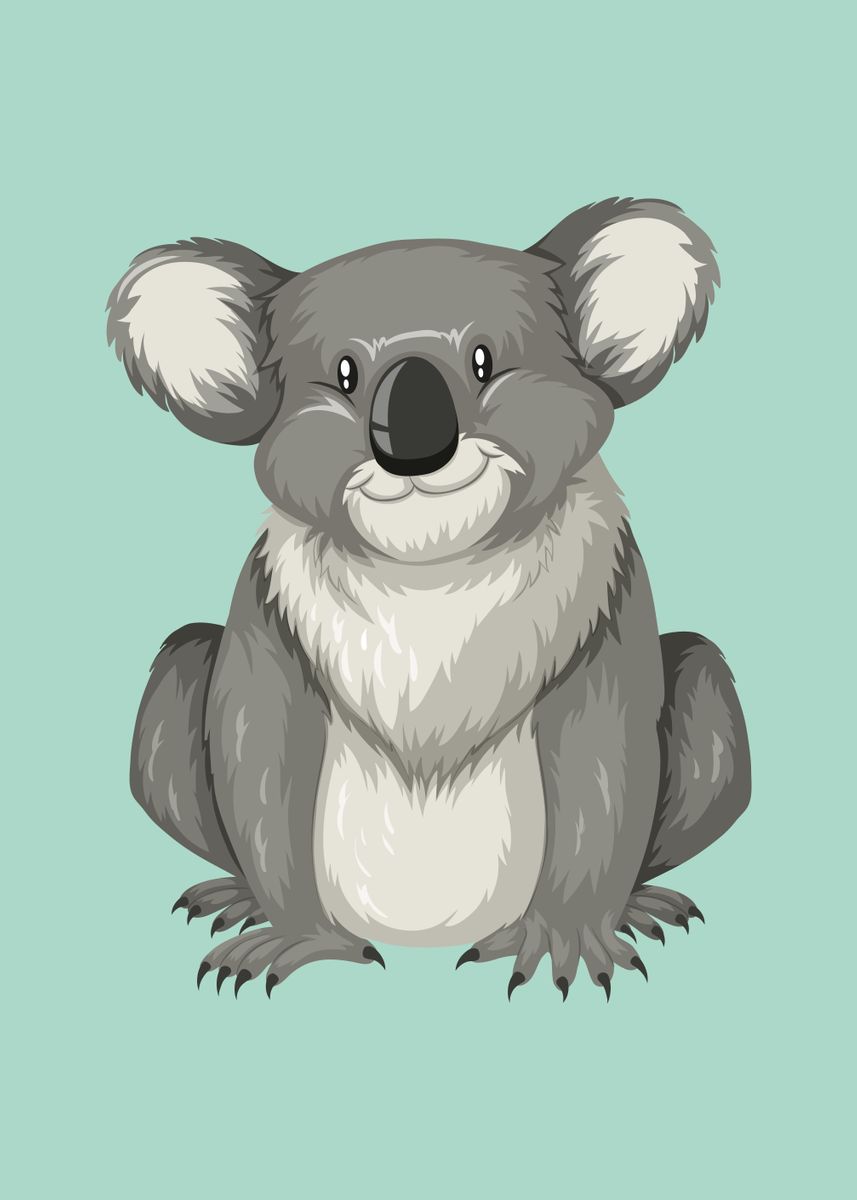 'Koala' Poster by AFGT88 company | Displate