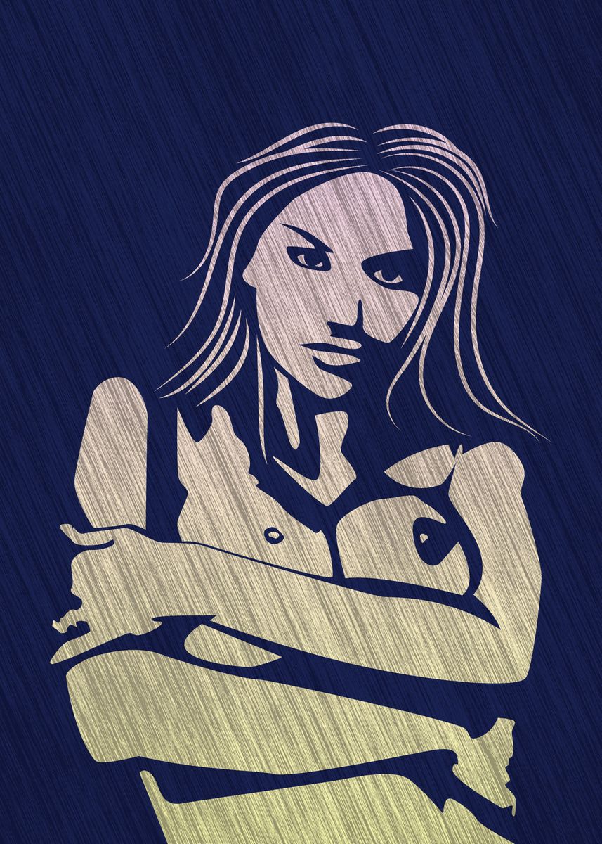 'Valeria' Poster by cirt raul | Displate