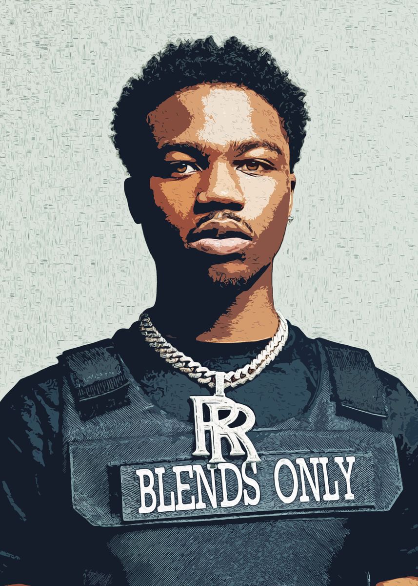 'Roddy Ricch' Poster, picture, metal print, paint by Dillon Holden ...