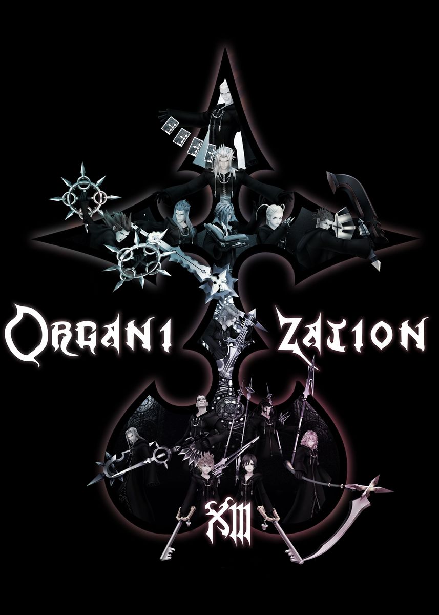 'Organization XIII' Poster, picture, metal print, paint by Anthony ...