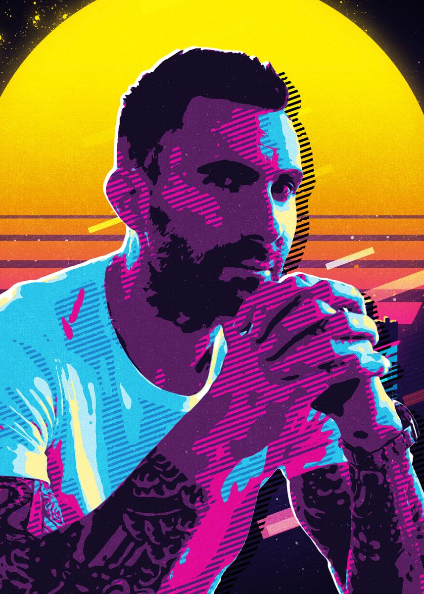 'Maroon 5' Poster, picture, metal print, paint by Alex Mann | Displate