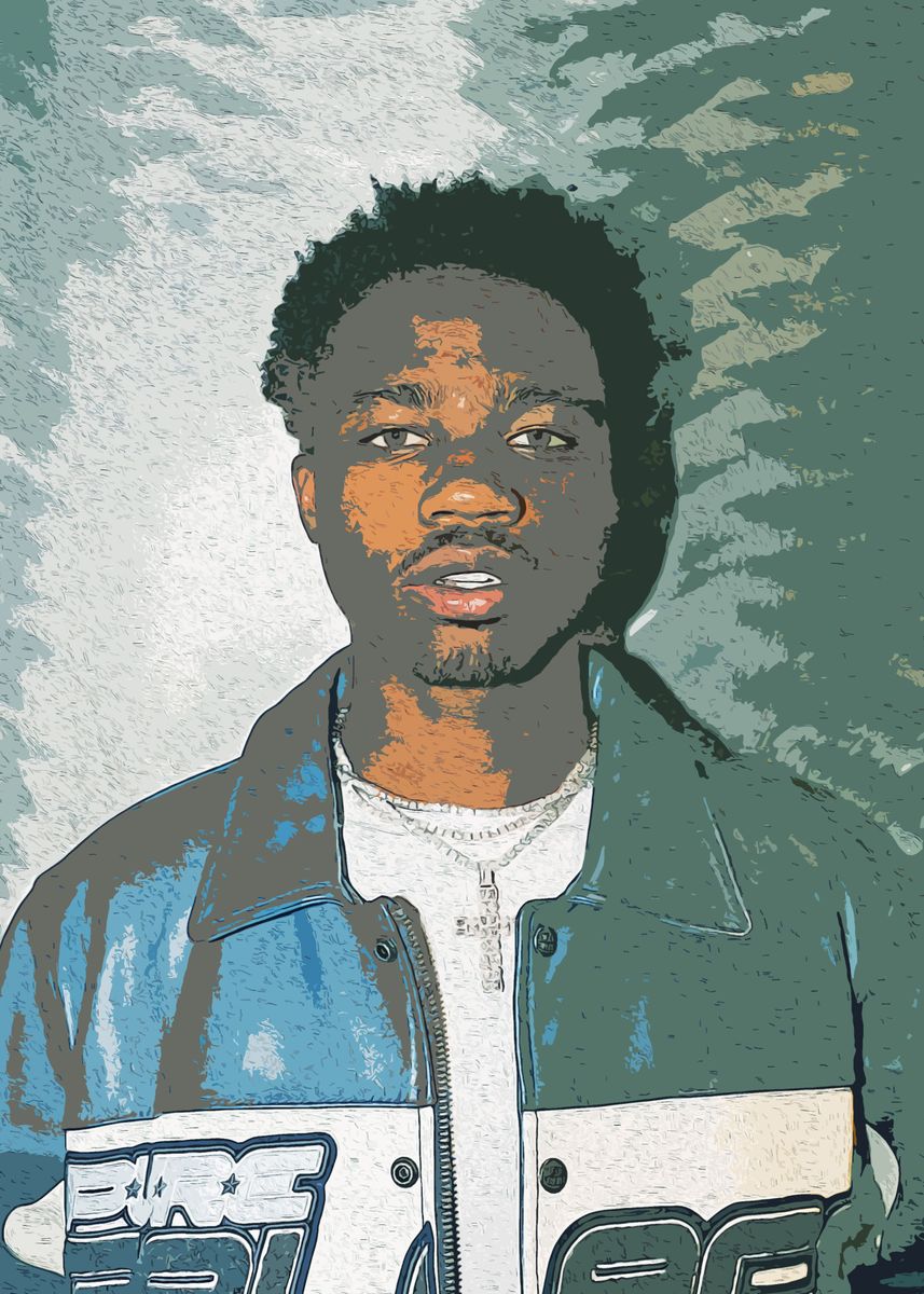 'Roddy Ricch' Poster by Dillon Holden | Displate
