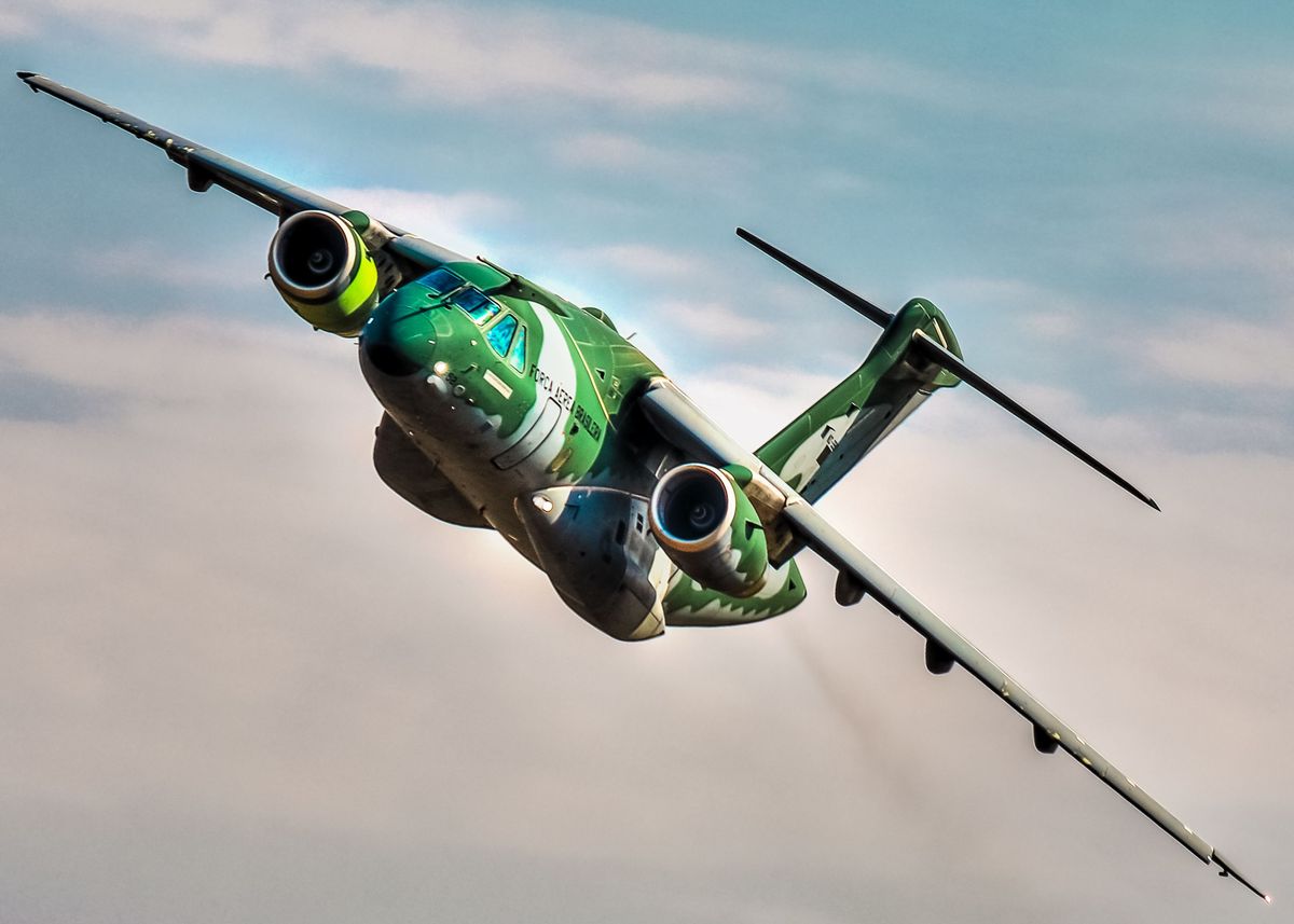 'Embraer C390 Millenium' Poster by Marcelo Miguel | Displate