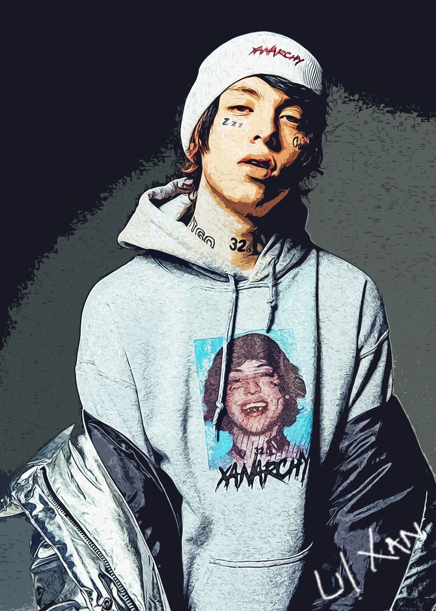 'Lil Xan' Poster, picture, metal print, paint by Dillon Holden | Displate