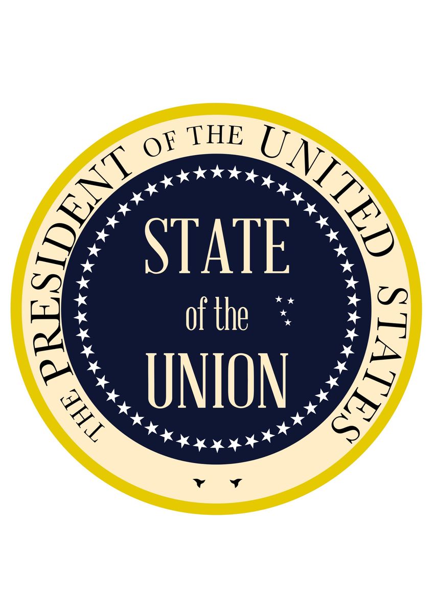 'State of the Union' Poster, picture, metal print, paint by HomeStead ...