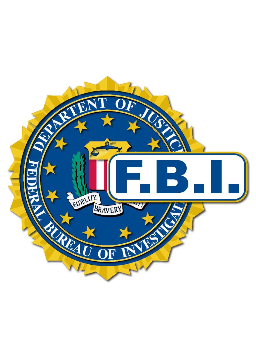 'FBI Seal Mockup' Poster, picture, metal print, paint by HomeStead ...