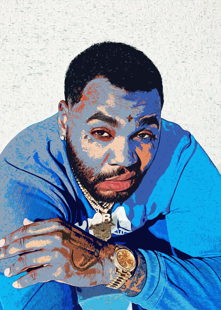 ' Kevin Gates' Poster by Dillon Holden | Displate