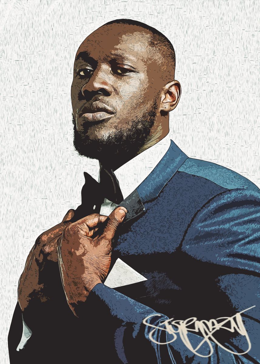 ' Stormzy' Poster, picture, metal print, paint by Dillon Holden | Displate