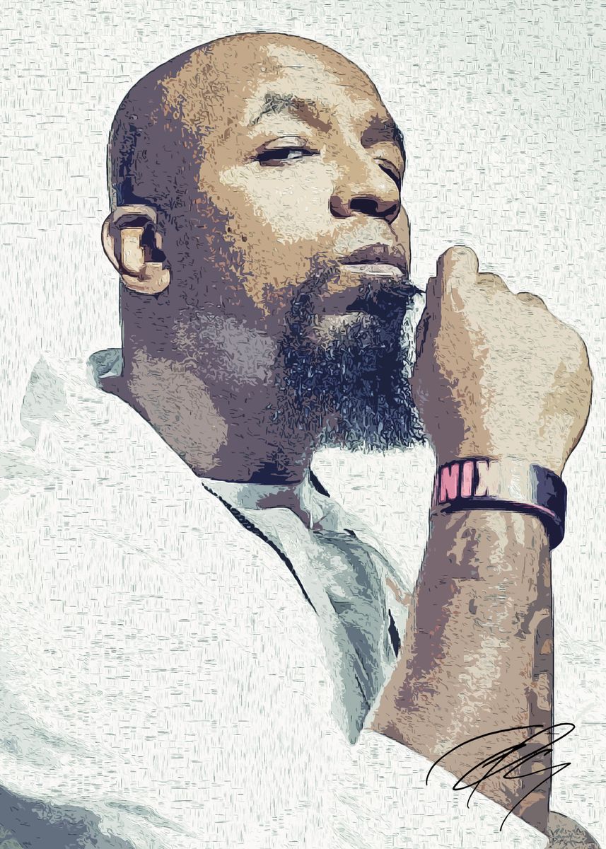 'Tech N9ne' Poster, picture, metal print, paint by Dillon Holden | Displate
