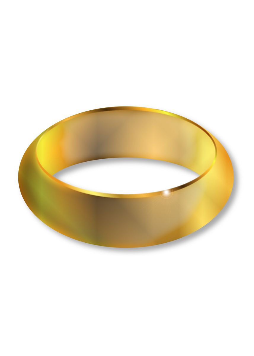 'Bright Golden Ring' Poster, picture, metal print, paint by HomeStead ...