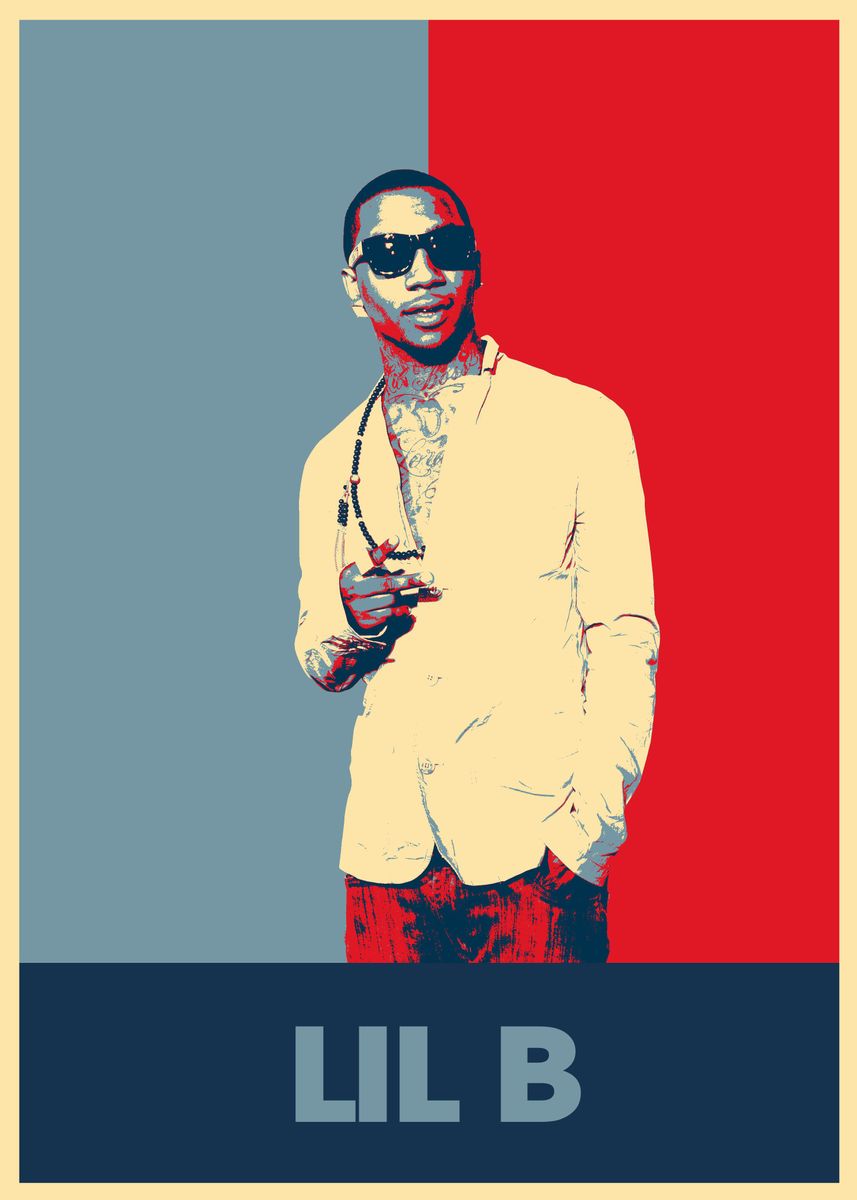 ' Lil B' Poster, picture, metal print, paint by Cantrell Griffith ...