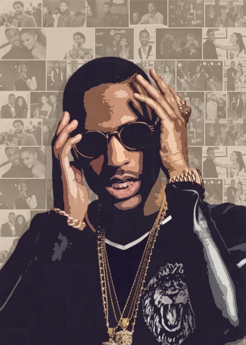 ' Big Sean' Poster, picture, metal print, paint by Booth Callahan ...