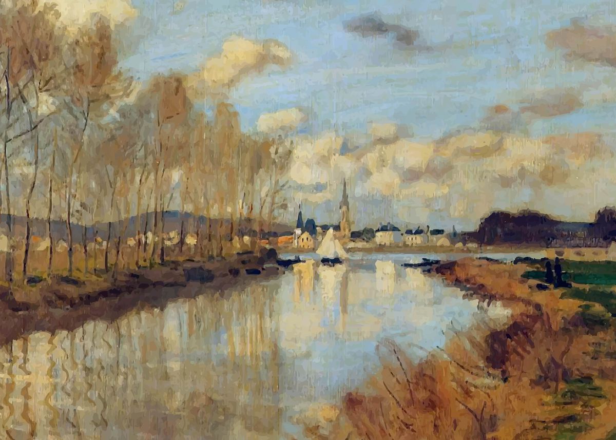 'Claude Monet Yellow ' Poster by ArtGallery | Displate