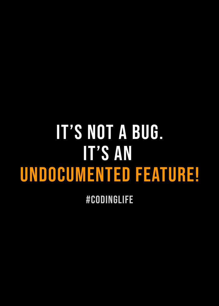 'Programming Funny Quote' Poster, picture, metal print, paint by Pixel ...