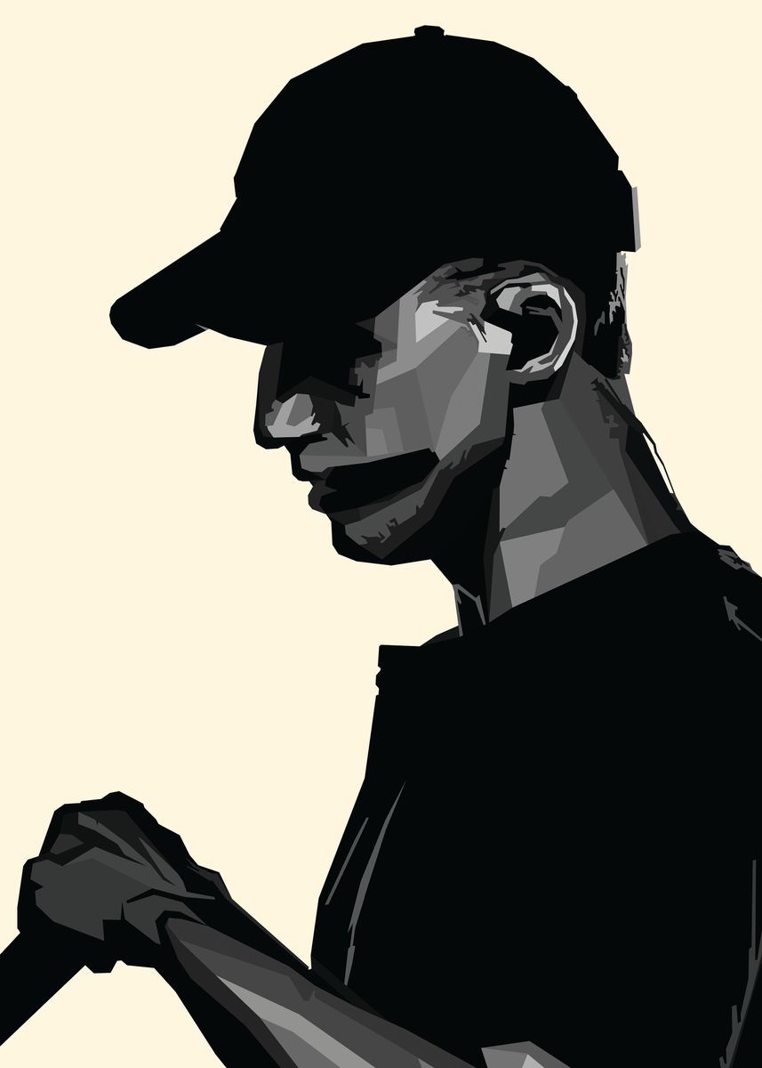 'NF Rapper Wpap Popart' Poster, picture, metal print, paint by NGUYEN ...