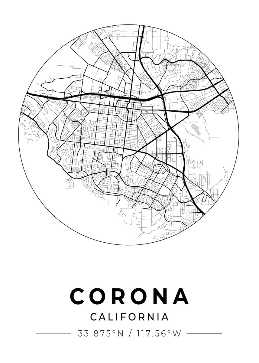 'Corona California' Poster, picture, metal print, paint by Conceptual ...