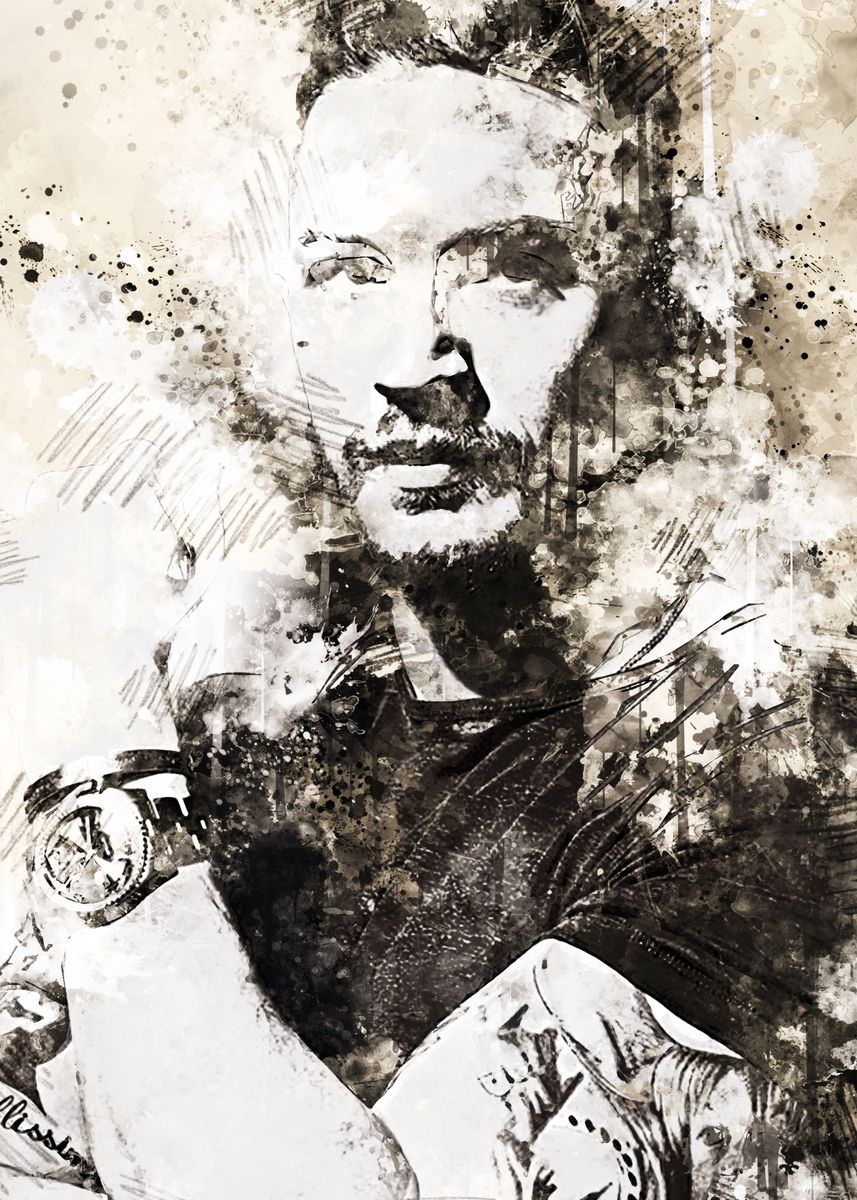 'Tom Hardy' Poster by Alex Mann | Displate