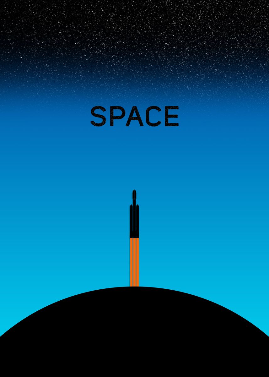 'Space' Poster by Dylan Val | Displate
