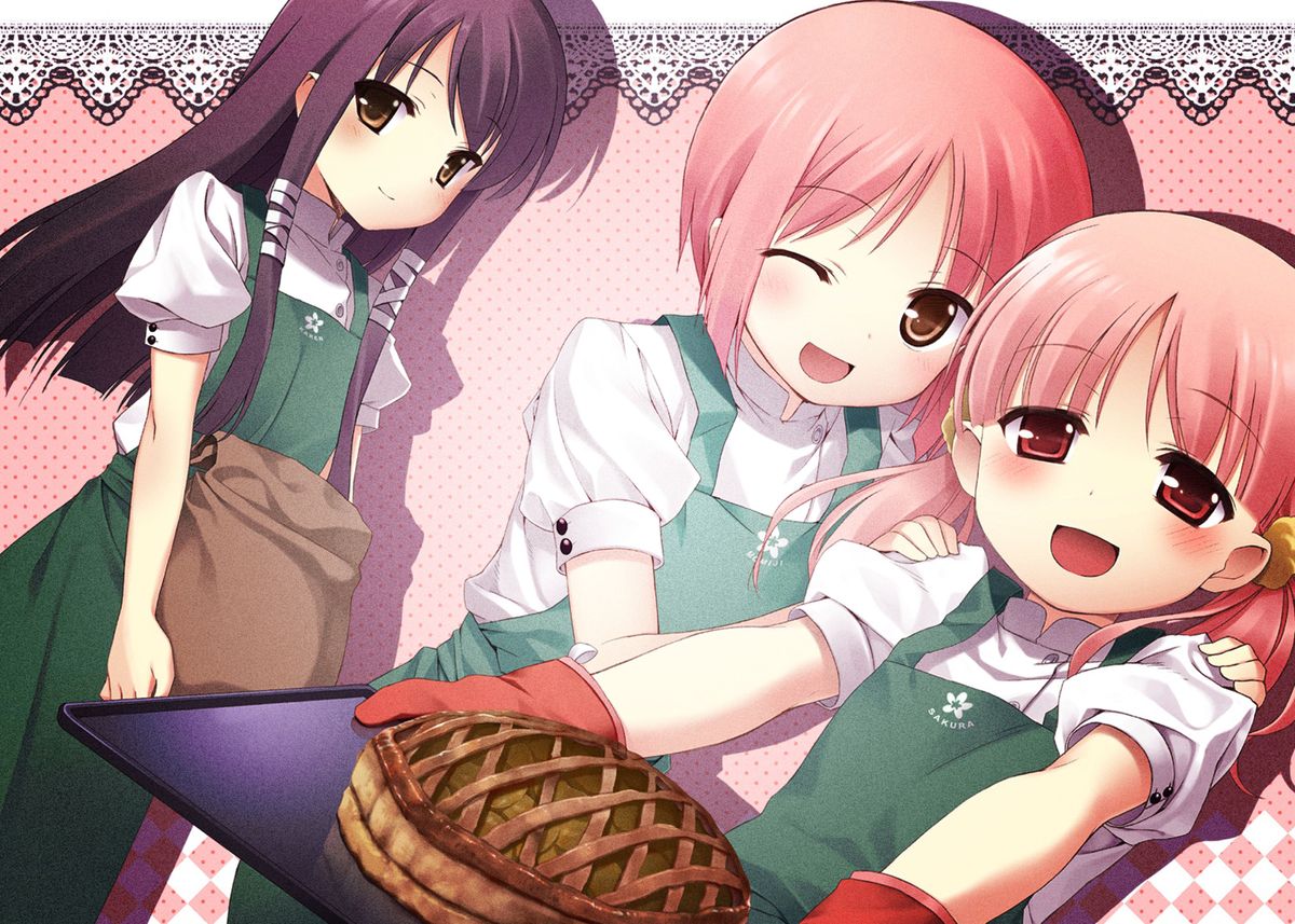 'Anime Sakura Musubi Sera K' Poster by Ichiro Ninja | Displate