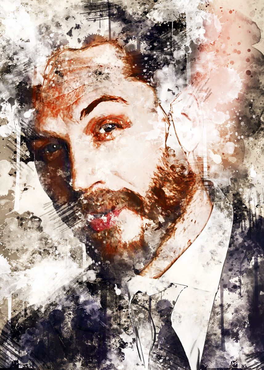 'Tom Hardy' Poster by Alex Mann | Displate